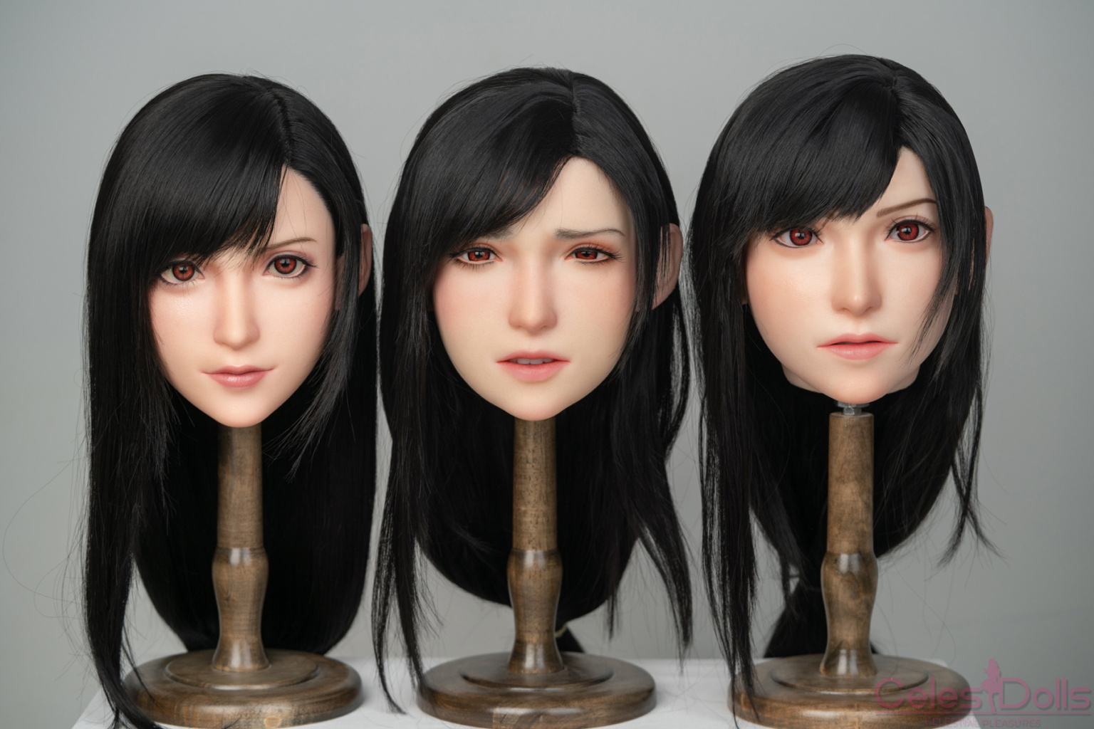 Game Lady Doll Releases Head No. 25 (Tifa with Movable Jaw) - CelesDolls